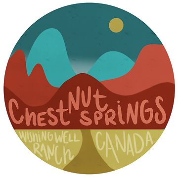 "Chestnut Springs Landscape Sticker" Sticker for Sale by Lexx Hoggard ...