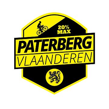 "Paterberg Cobbled Climb Cycling Flanders Belgium" Poster for Sale by ...