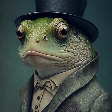 "Cuttlefish Dressed as Humans | Humanimal Prints | HAPP-56" Art Print ...