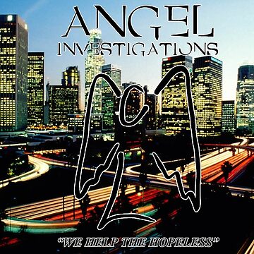 "Angel Investigations" Sticker for Sale by SuperGuy | Redbubble
