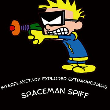 "Spaceman Spiff Interplanetary Explorer Extraordinaire" Sticker for ...