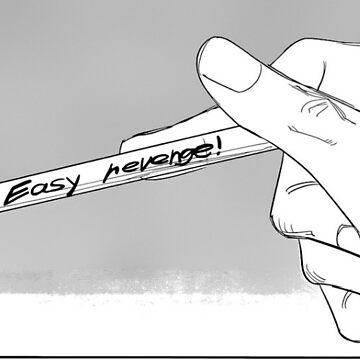 "Easy Revenge!" Sticker for Sale by LapisXD | Redbubble