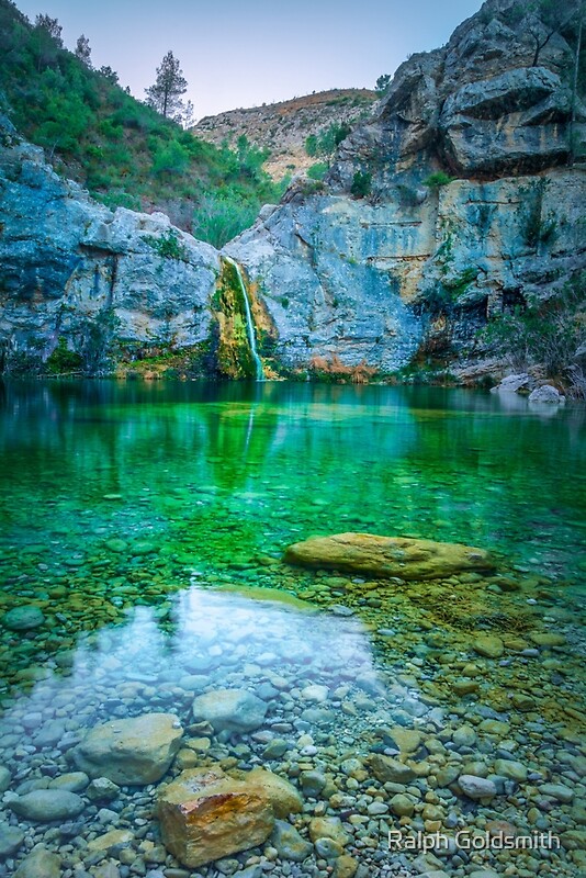 "Enchanted Gorge (Barranc de la Encantada)" by Ralph Goldsmith | Redbubble