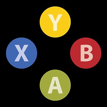 "XBOX Buttons | Colour" Sticker for Sale by If You Know You Know ...