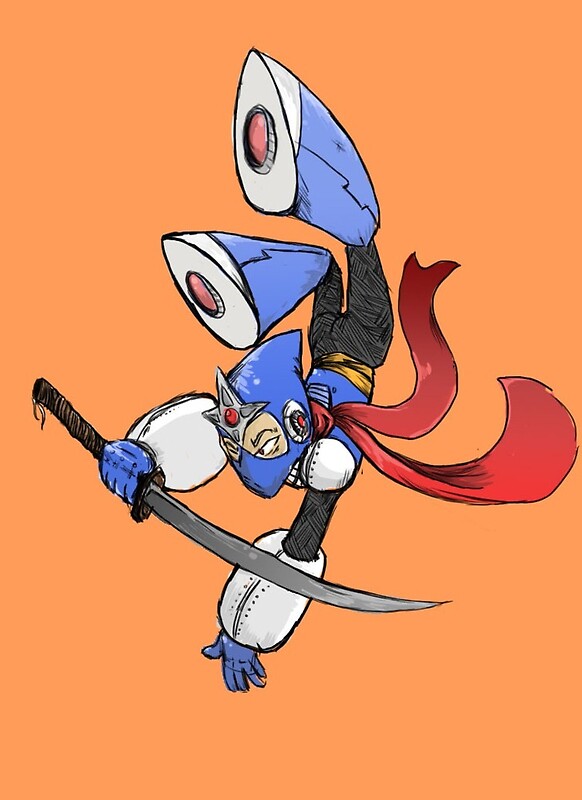 "Megaman ShadowMan Ninja" by SatanSenpai | Redbubble