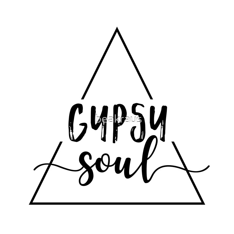 "Gypsy soul triangle design" by beakraus | Redbubble