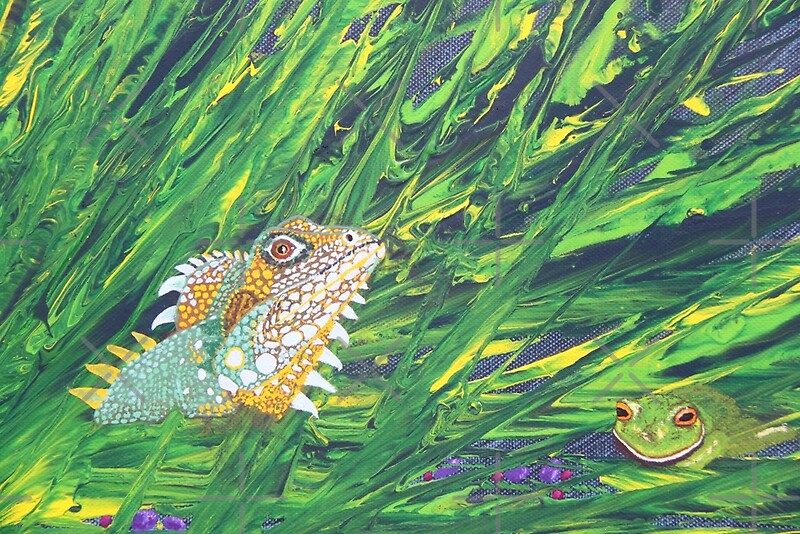 "Rainforest Friends" by Wendy Sinclair | Redbubble