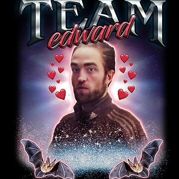 "Team Edward Twilight Cursed Fan Collage " Essential T-Shirt for Sale ...