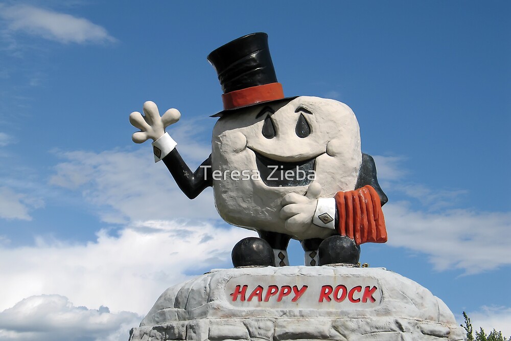 "Happy Rock" by Teresa Zieba | Redbubble