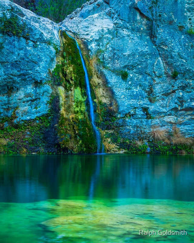 "The fall at Gorg del Salt 1" by Ralph Goldsmith | Redbubble