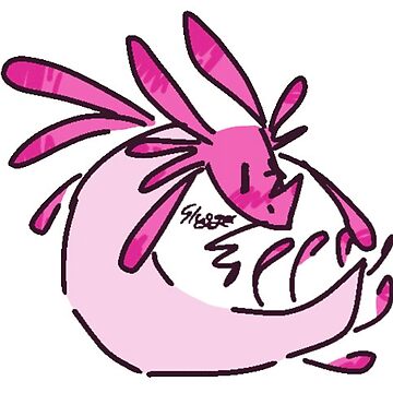 "Rain World Strawberry Lizard" Sticker for Sale by SluggoRW | Redbubble