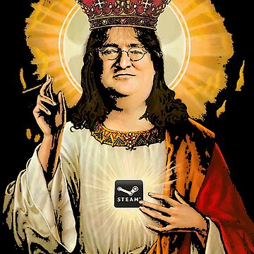 "Our Lord Gaben T-Shirt" Zipper Pouch for Sale by MasterCasual | Redbubble