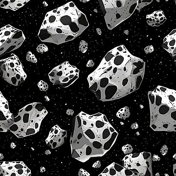 "Cosmic patterns: Asteroid belt" Sticker for Sale by lehoodesign ...