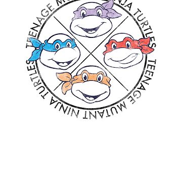 "Teenage Mutant Ninja Turtles Circle Logo" Essential T-Shirt for Sale ...