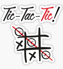 Tic Tac Stickers | Redbubble