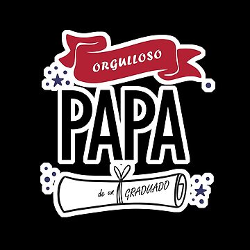"Papá Orgulloso de un Graduado Orgullo de Graduación Familiar" Sticker ...