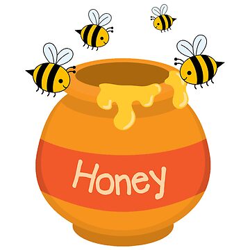 "Honey pot " Sticker for Sale by SammeOrtiz | Redbubble