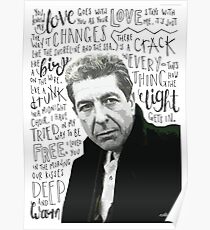 Leonard Cohen Posters | Redbubble