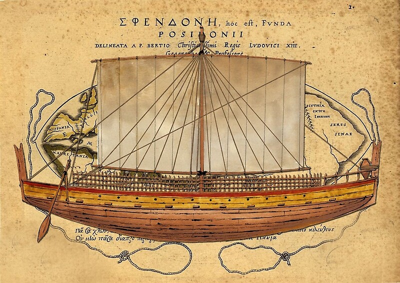 "Postcard - Phoenician Gaulos" by TheCollectioner | Redbubble