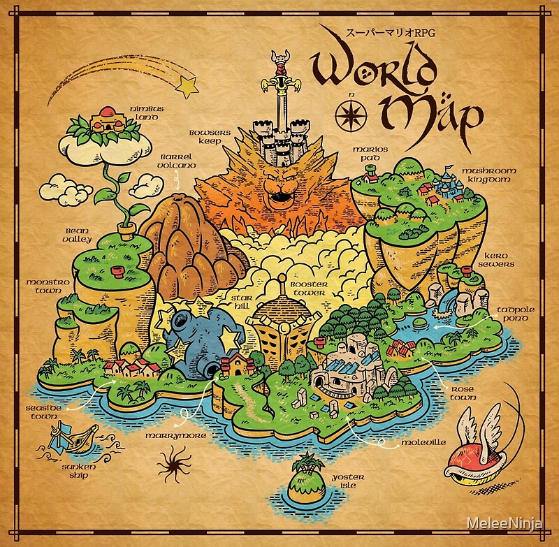 Super Mario World: Posters | Redbubble