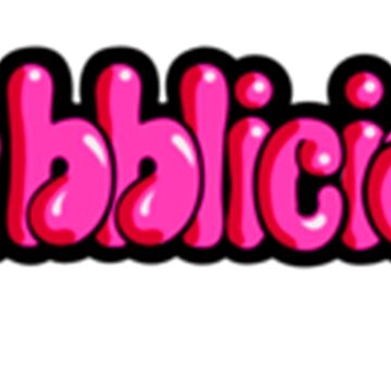 "Bubblicious" Sticker for Sale by sedesign | Redbubble