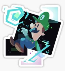 Luigis Mansion Stickers | Redbubble