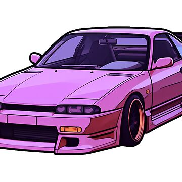 " Nissan 240SX" Sticker for Sale by gnarlax | Redbubble