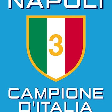 "SSC Napoli Campione d'Italia 2022 - 2023 Forza Napoli Sempre" Classic ...