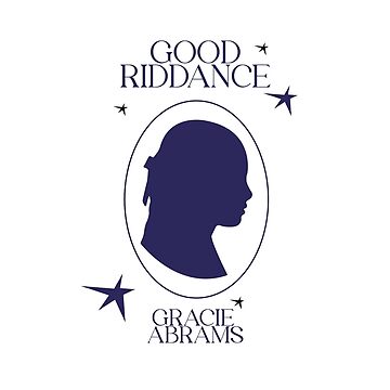 "good riddance" Sticker by carlagrcia | Redbubble