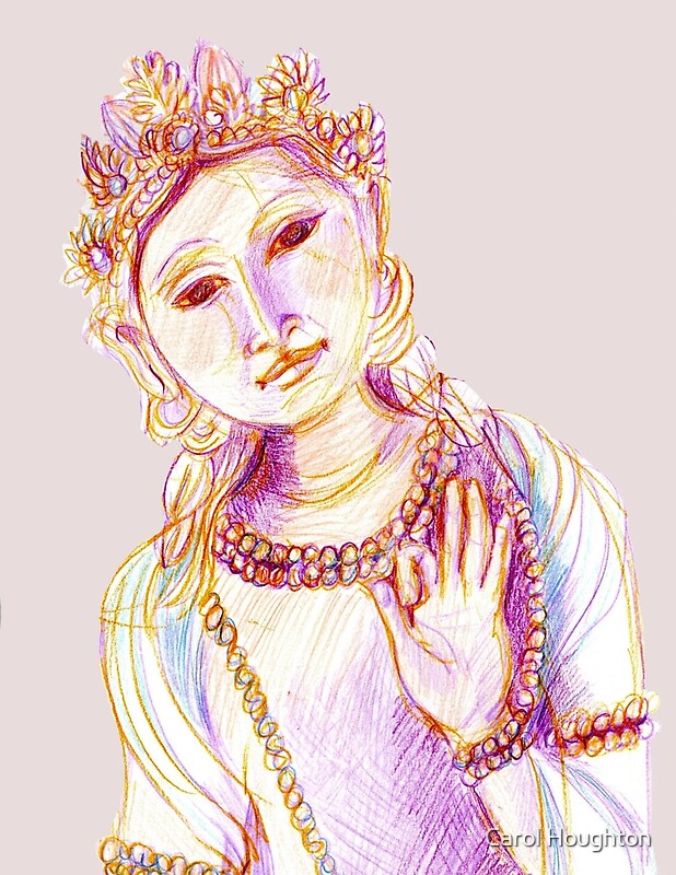 "Kind and Merciful One" by Carol Houghton | Redbubble