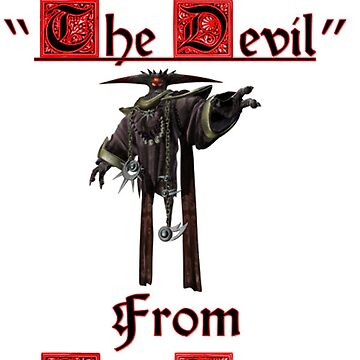 "Biblically Accurate Devil" Sticker for Sale by prof-telperion | Redbubble