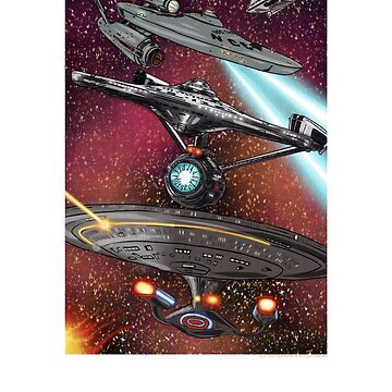 "Star Trek: The Next Generation U.S.S. Enterprise Evolution Galactic ...