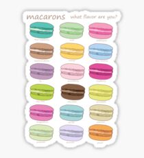 Macaron: Stickers | Redbubble