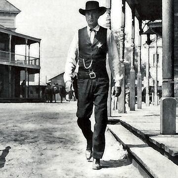 Poster for Sale mit "Gary Cooper High Noon Hollywood Legends Art!" von ...