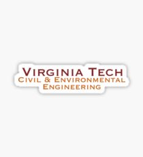 Virginia Tech Engineering: Stickers | Redbubble