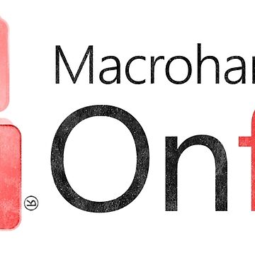 "Macrohard Onfire" Sticker for Sale by karutees | Redbubble