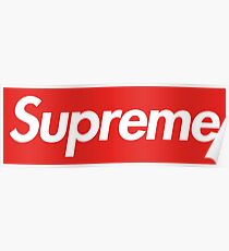 Supreme: Posters | Redbubble