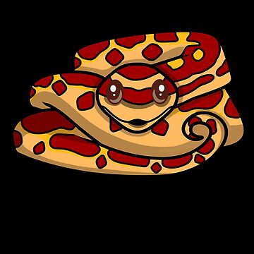 "Cute Corn Snake" Poster for Sale by eternallygifted | Redbubble
