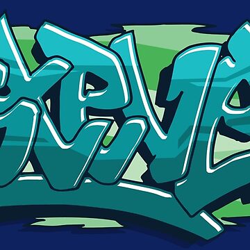 "Steve graffiti lettering" Poster for Sale by NameGraffiti | Redbubble