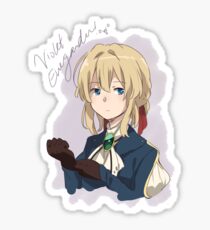 Violet Evergarden Stickers | Redbubble