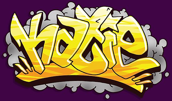 "Katie Graffiti lettering" Photographic Print by NameGraffiti | Redbubble