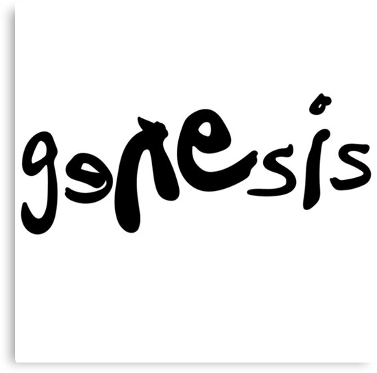 "Genesis band logo" Canvas Print by ShayMcG | Redbubble