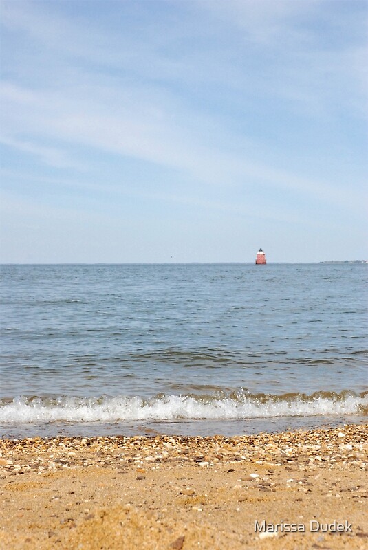 "Lighthouse on the Horizon" by Marissa Dudek | Redbubble