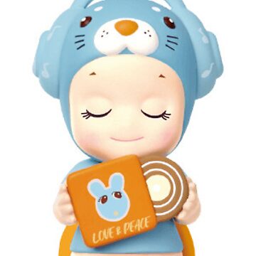 "Blue Music Seal Sonny Angel" Sticker for Sale by krystxllx | Redbubble