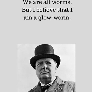 "Winston Churchill's sense of humor" Poster for Sale by cannon777 ...