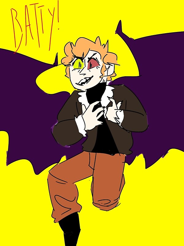 "batty!" by dorianhallward | Redbubble