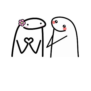 "flork lover " Sticker for Sale by DESIGNIRIS | Redbubble