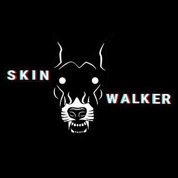 "Skinwalker dog" Sticker by Laragon11 | Redbubble