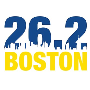 "Boston Marathon" Sticker for Sale by taylorsdesigns | Redbubble