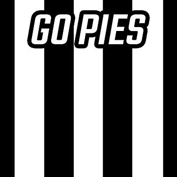 "Go Pies" Sticker for Sale by Amit D | Redbubble
